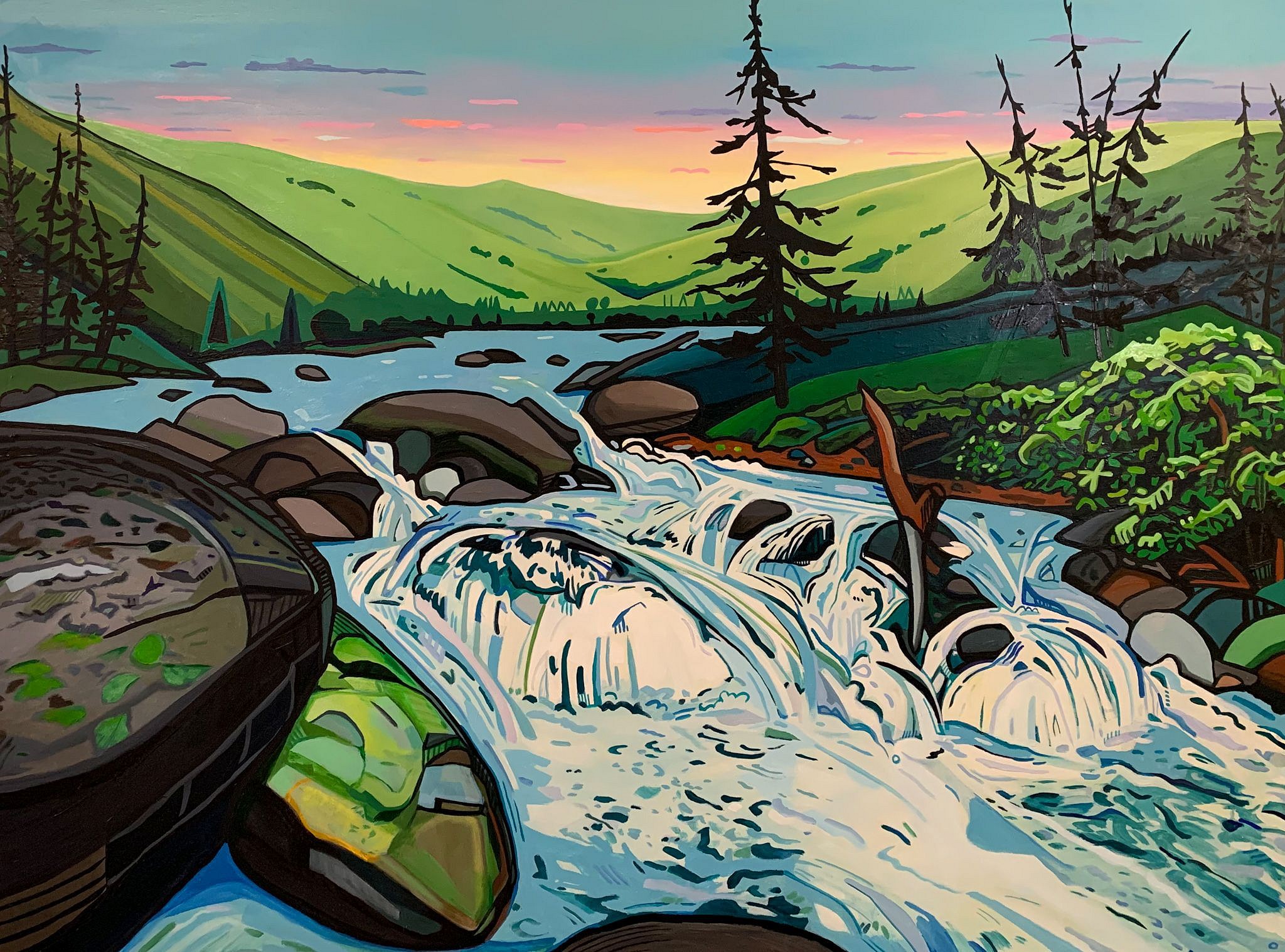 Yasharel Manzy | November Land | 2022 | Tew Galleries