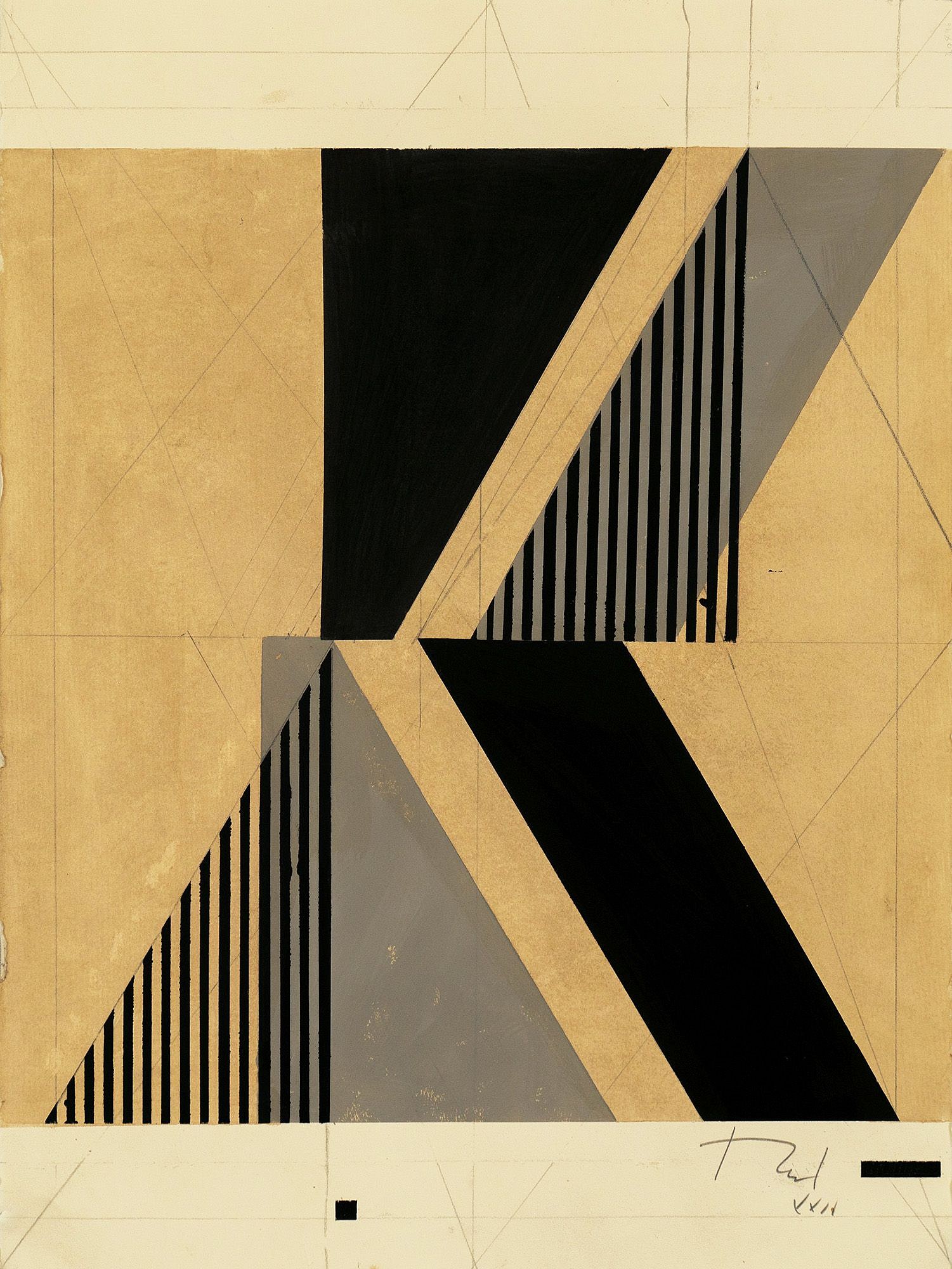 George Read | Glyph.v.22 Green Earth | 2022 | Tew Galleries